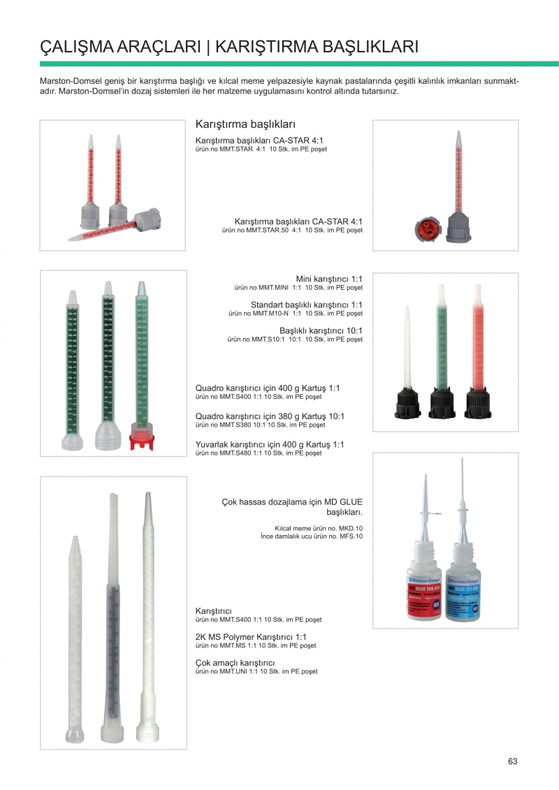 PRODUCTS - Marston-Domsel - AGM MAKINA INDUSTRY CO.